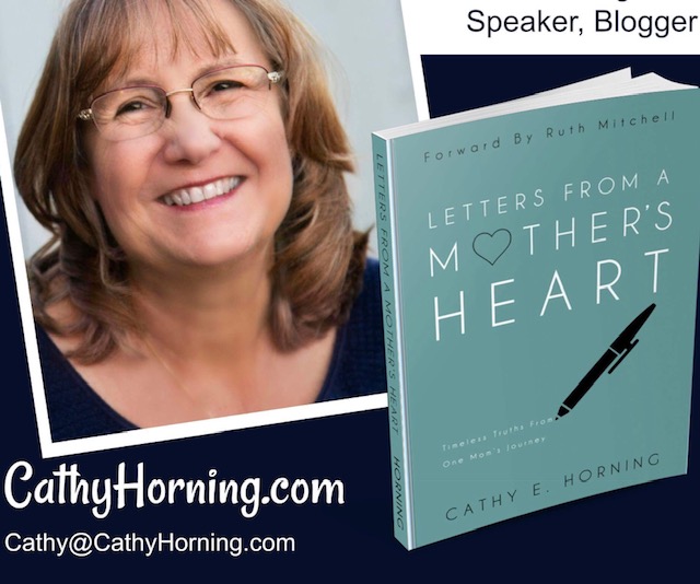 Book Giveaway: “Letters From a Mother’s Heart” by Cathy Horning | Kathy ...